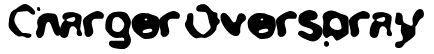 Charger Overspray: Free Font Download | MaisFontes