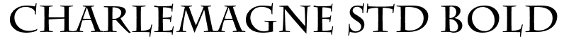 Charlemagne Std: Download Free Font | MaisFontes