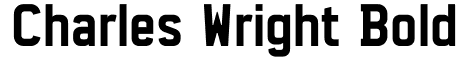 Charles Wright 1935 Font: Free Download | MaisFontes