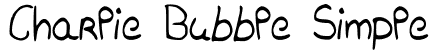 Charlie Bubble Simple Font: Free Download | MaisFontes