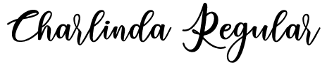 Charlinda Regular: Free Font Download | MaisFontes