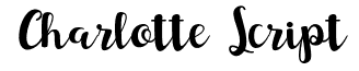 Charlotte Script: Free Font Download | MaisFontes