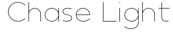 Chase Light: Free Font Download | MaisFontes