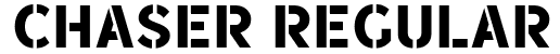 Chaser Regular: Download Free Font | MaisFontes