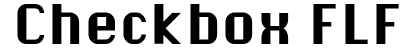 Checkbox FLF: Download Free Font | MaisFontes