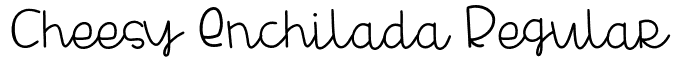 Cheesy Enchilada Regular: Free Font Download | MaisFontes
