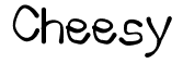 Cheesy Font: Free Download | MaisFontes