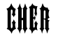 CHER: Free Font Download | MaisFontes