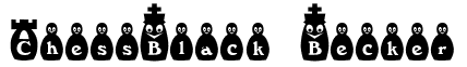 ChessBlack Becker Font: Free Download | MaisFontes