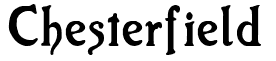 Chesterfield: Free Font Download | MaisFontes