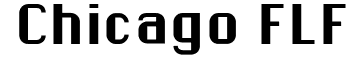 Chicago FLF: Baixar Fonte Grátis | MaisFontes