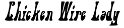 Chicken Wire Lady: Free Font Download | MaisFontes