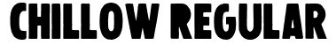 Chillow Regular: Free Font Download | MaisFontes