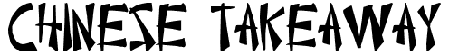 Chinese Takeaway: Free Font Download | MaisFontes