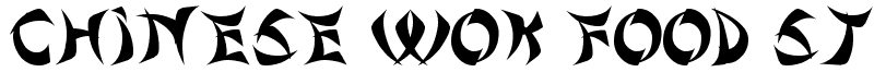 Chinese Wok Food St: Free Font Download | MaisFontes
