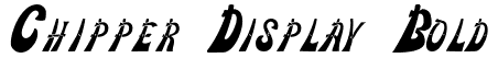 Chipper Display Bold: Free Font Download | MaisFontes