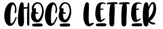 Choco Letter: Free Font Download | MaisFontes
