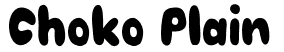 Choko Plain: Free Font Download | MaisFontes