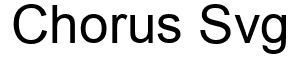Chorus Svg Font: Free Download | MaisFontes