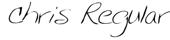 Chris Regular: Free Font Download | MaisFontes