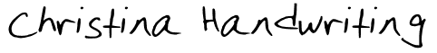 Christina Handwriting: Baixar Fonte Grátis | MaisFontes