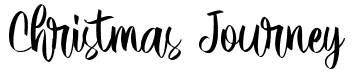 Christmas Journey: Free Font Download | MaisFontes