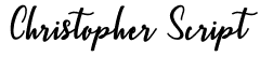 Christopher Script: Baixar Fonte Grátis | MaisFontes