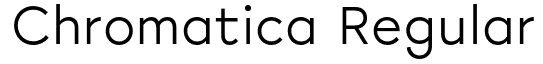 Chromatica Regular: Download Free Font | MaisFontes