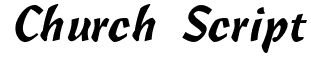 Church Script: Free Font Download | MaisFontes