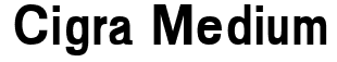 Cigra Medium Font: Free Download | MaisFontes