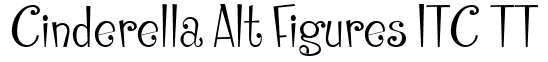Cinderella: Free Font Download | MaisFontes