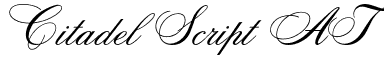 Citadel Script Font: Free Download | MaisFontes