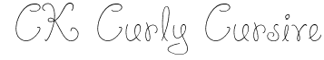 CK Curly Cursive: Baixar Fonte Grátis | MaisFontes