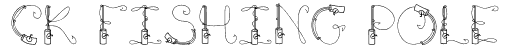 CK Fishing Pole: Free Font Download | MaisFontes