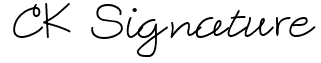 CK Signature: Free Font Download | MaisFontes