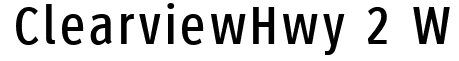 ClearviewHwy 2 W: Free Font Download | MaisFontes
