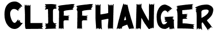 Cliffhanger Font: Free Download | MaisFontes