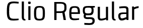 Clio Regular Font: Free Download | MaisFontes