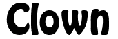 Clown Font: Free Download | MaisFontes