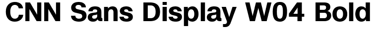 CNN Sans Display W04 Bold: Free Font Download | MaisFontes