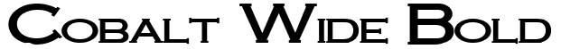 Cobalt Wide Bold Font: Free Download | MaisFontes