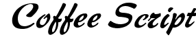 Coffee Script: Free Font Download | MaisFontes
