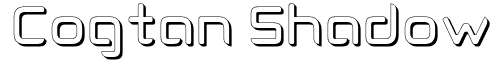 Cogtan Shadow: Free Font Download | MaisFontes