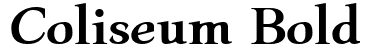 Coliseum Bold: Download Free Font | MaisFontes