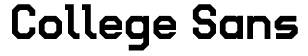 College Sans: Baixar Fonte Grátis | MaisFontes