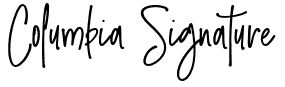 Columbia Signature: Baixar Fonte Grátis | MaisFontes