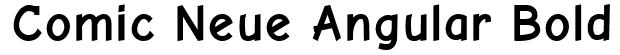Comic Neue Font: Free Download | MaisFontes