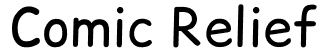 Comic Relief: Free Font Download | MaisFontes