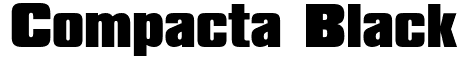 Compacta Bold: Download Free Font | MaisFontes