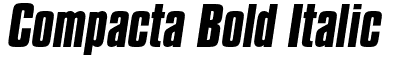 Compacta Bold: Download Free Font | MaisFontes